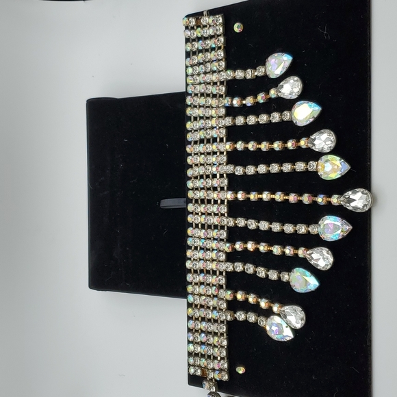 Jewelry | Large Droplet Necklace Waterfall Drag Jewelry Large Drag ...